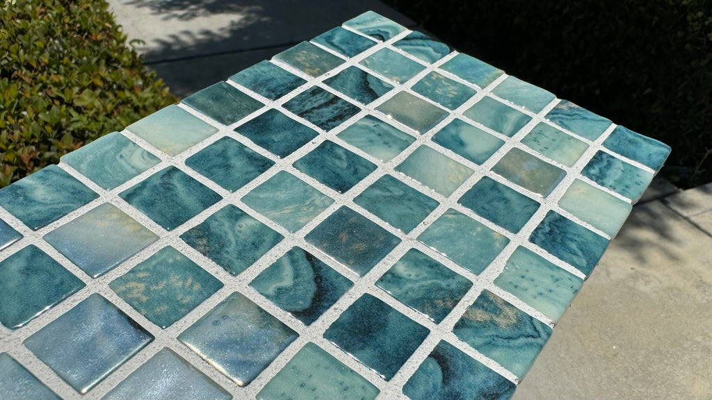 Puerto Formentor Emerald 1x1 (Group 4) – Ontario Pool Tile