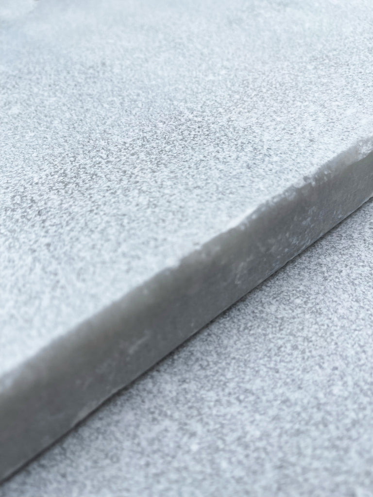 Bianco River Marble Modern Brushed & Sandblasted – Ontario Pool Tile