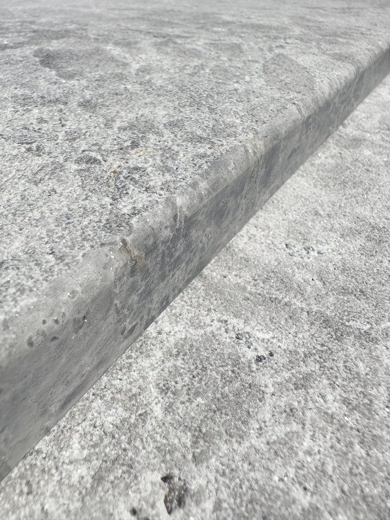 Silver Pearl Marble Modern Brushed & Sandblasted – Ontario Pool Tile